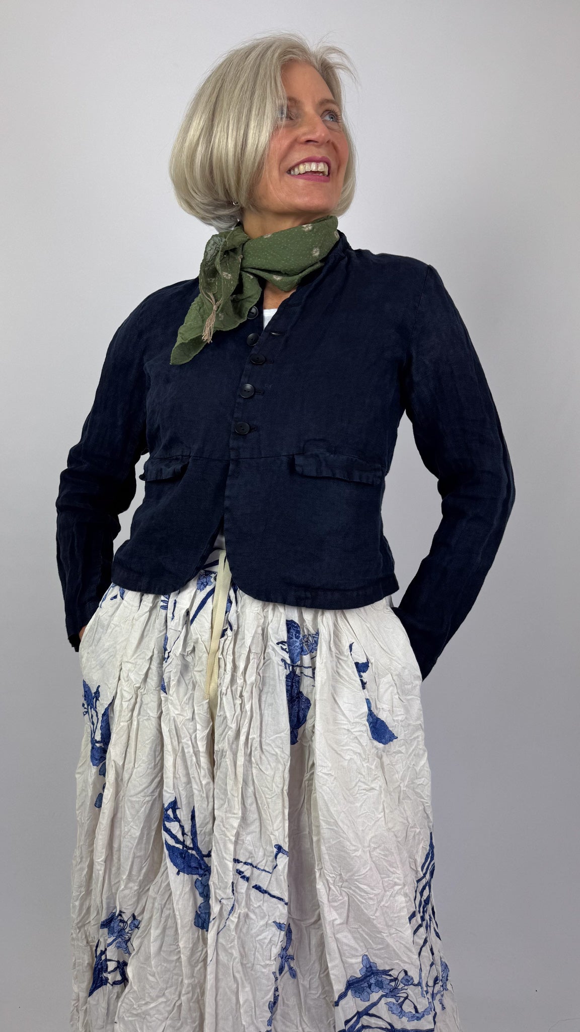 Pas De Calais 3425 Jacket Navy – Cordelia James